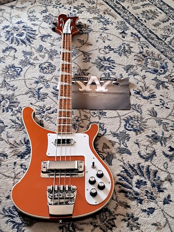 Rickenbacker 4003 Copper Glo checkered binding - copper glo | Reverb