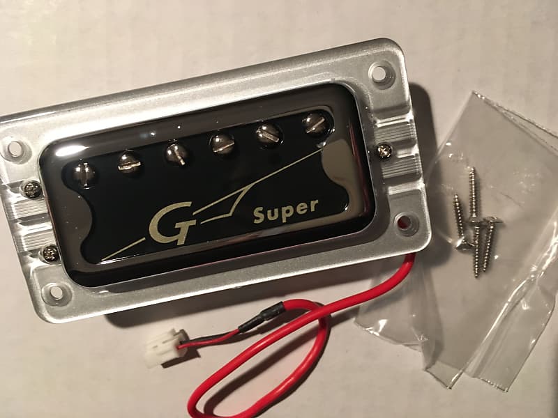 Gretsch Super Hilo'tron Hilotron Neck Pickup with silver ring | Reverb