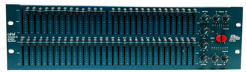 BSS Equalizer FCS 966 | Reverb