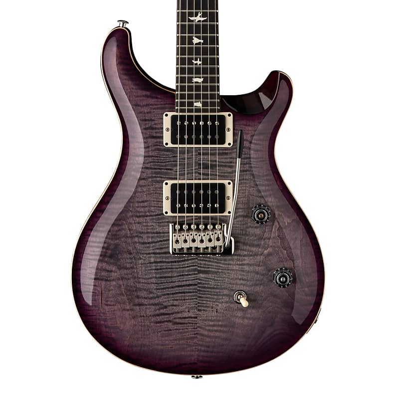 PRS CE 24 Electric Guitar - Faded Gray Black Purple Burst | Reverb