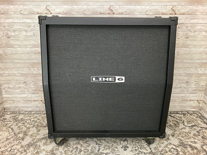 Used Line 6 4X12 Guitar Speaker Cabinet | Reverb