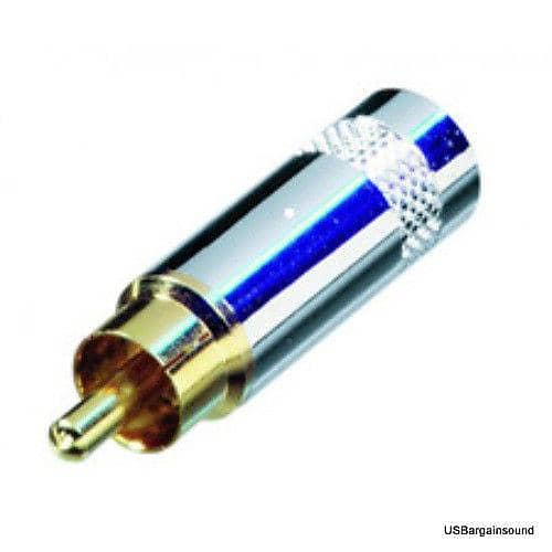 Neutrik Rean NYS352G RCA Cable Connector Plug in Gold with | Reverb
