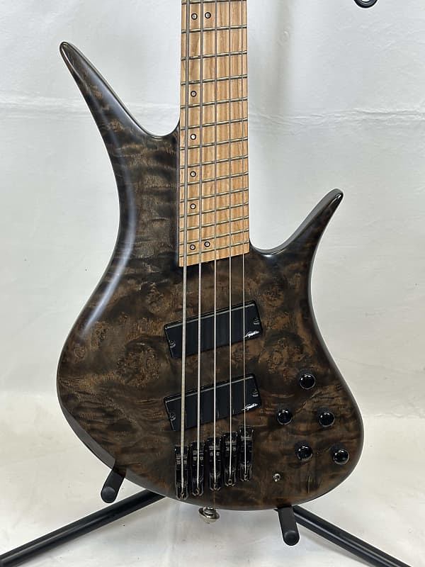 Legator Helios 5 String Bass Guitar- Green Stain | Reverb