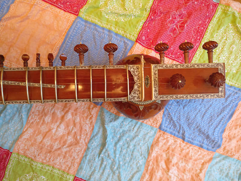 P & Brothers Vintage Sitar 1950-1960 French Polish Tun | Reverb