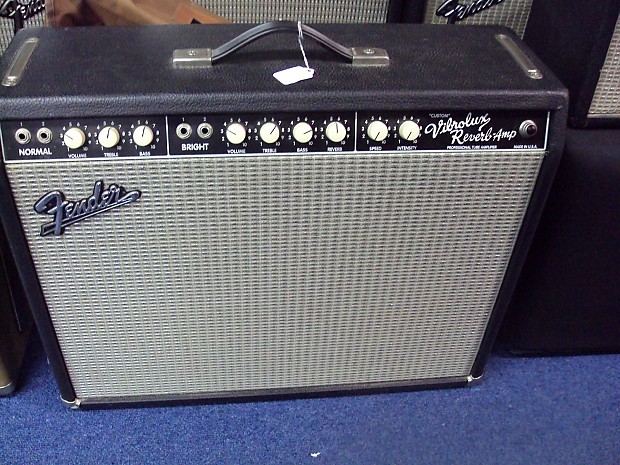 Fender Custom Vibrolux Tube Amp Combo 1960s Reissue, Nice | Reverb