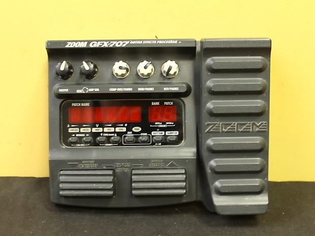 Zoom GFX-707 Guitar Processor Effects Pedal | Reverb UK