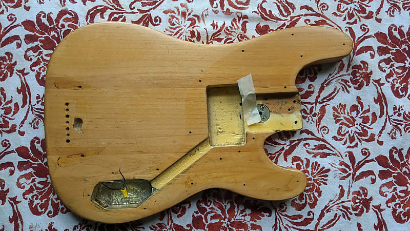 1972 1973 1974 Fender Telecaster bass body | Reverb