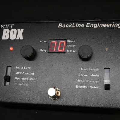 Backline Engineering Riff Box Looper | Reverb