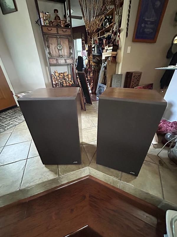 JVC - SK90 speakers SK 90 1980's - wood | Reverb