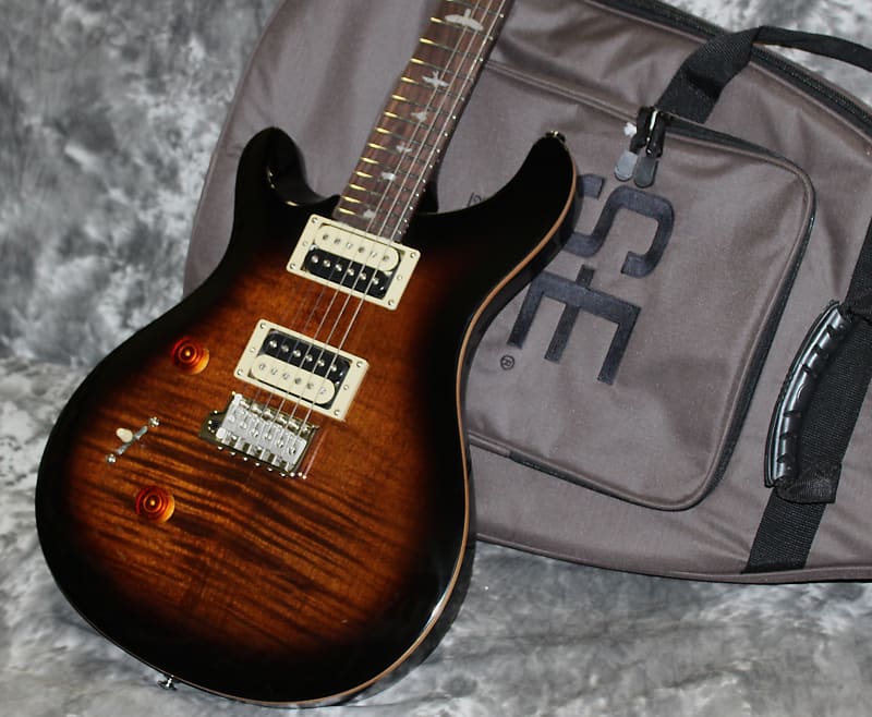 2023 PRS - SE Lefty Custom 24 - Black Gold Sunburst | Reverb