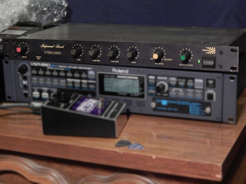 Biamp MR140 - Pro Rackmount Spring Reverb with EQ - 1980s | Reverb