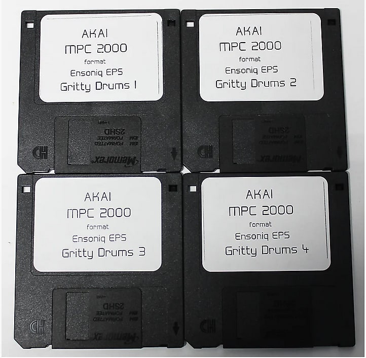 Akai MPC 2000 Format Floppy Disk Sample Library Ensoniq EPS | Reverb