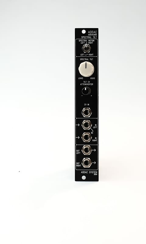 ADDAC System ADDAC605 VC Spectral Tilt 2020 - Black | Reverb