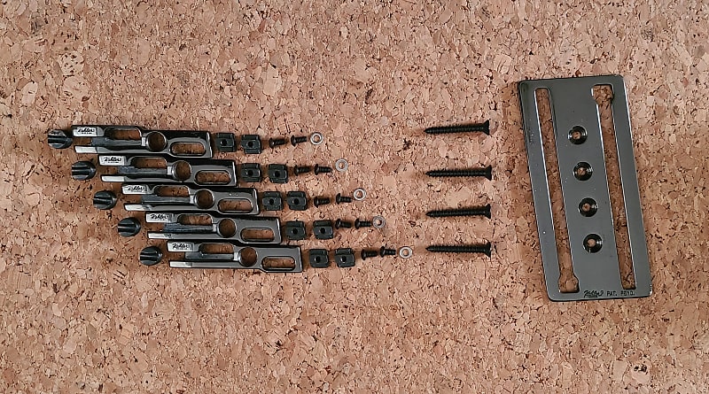 Kahler 2440 Series Professional Fixed Bass Bridge System | Reverb