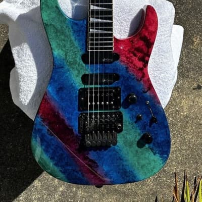 Jackson Fusion Professional 1991 - Rare Coral Sea Finish | Reverb