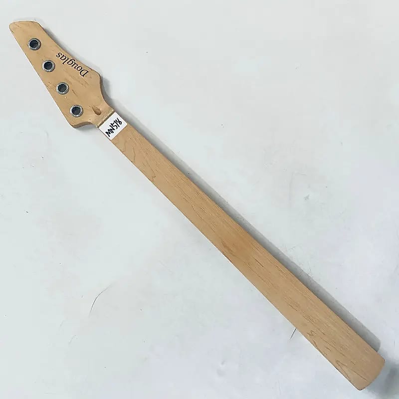 Douglas 4 String Bass Maple Neck with Fretless Fingerboard | Reverb