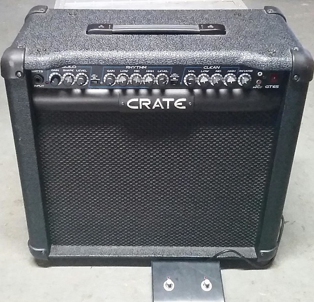Crate GT65 65 Watt 1x12 Guitar Combo Amp w/ Footswitch - | Reverb