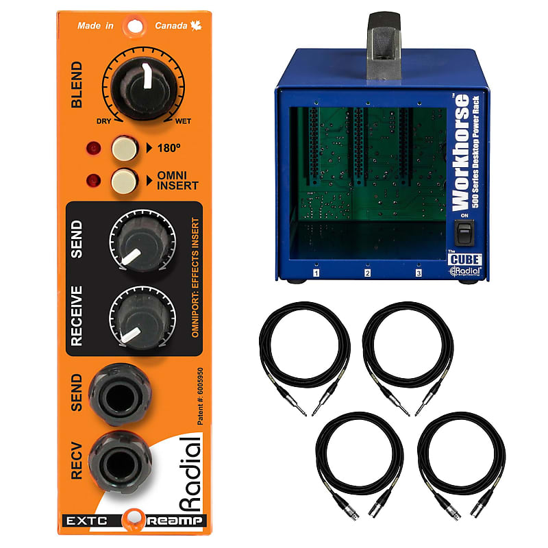 Radial Engineering EXTC 500 w/ Radial Cube & Premium Mogami | Reverb