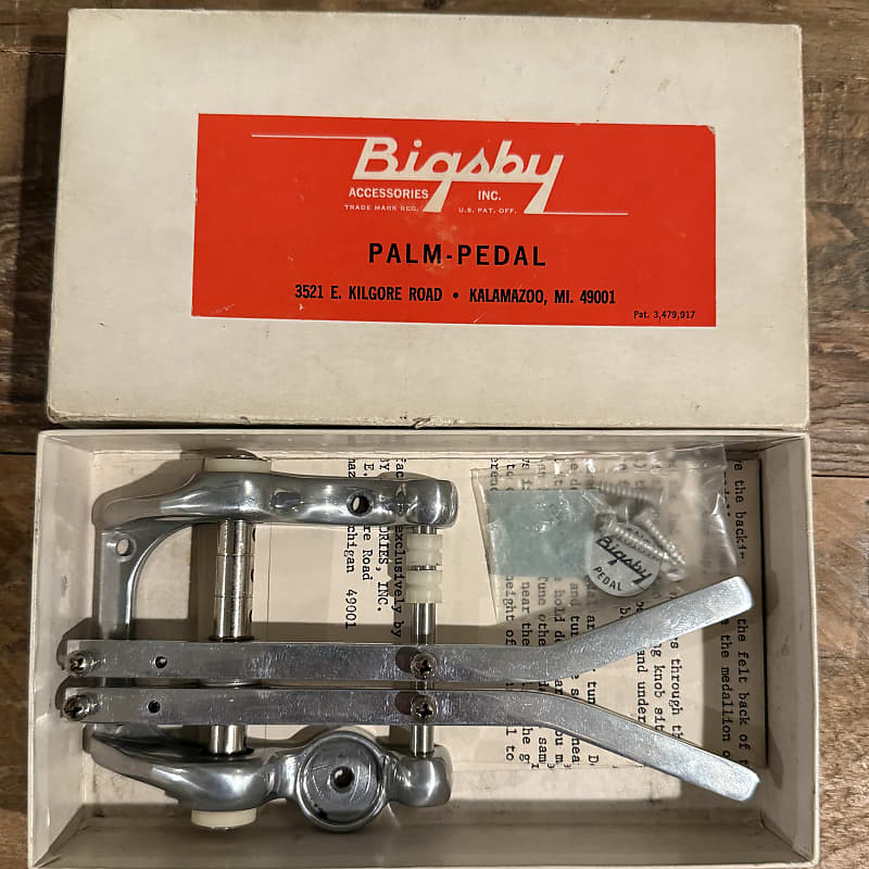 vintage Bigsby Palm Pedal with box and papers! | Reverb
