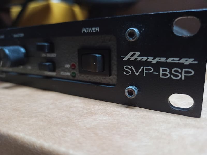 Ampeg Ampeg SVP-BSP Bass Preamp - Black | Reverb UK