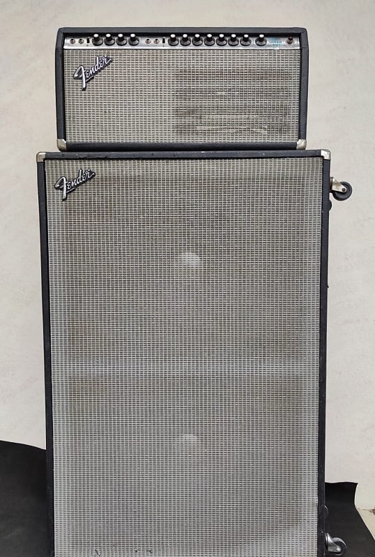 Fender Dual Showman Rev. Silverface | Reverb