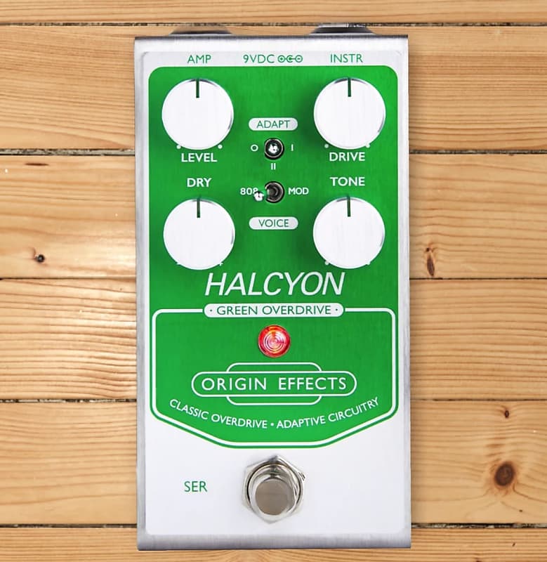 Origin Effects Halcyon Green Overdrive - ** Authorized | Reverb