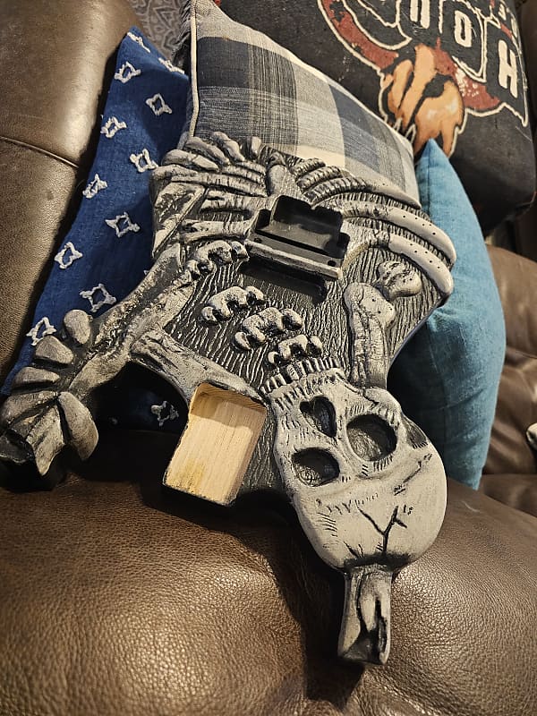 George Lynch skull bones Ash body 2024 not ESP | Reverb