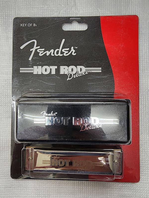 Fender Hot Rod Deluxe Harmonica - Key of Bb 2010s - Silver | Reverb