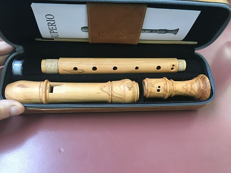 KUENG/KUNG/KÜNG 2409 Superio Alto Recorder, Olivewood | Reverb