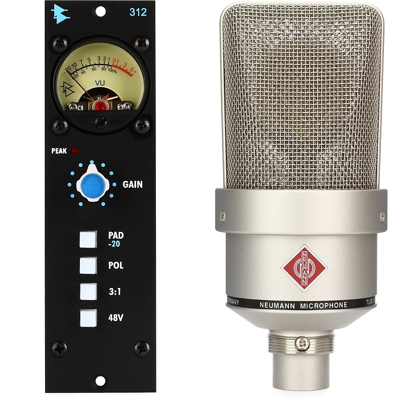 API 312 500 Series Preamp and Neumann TLM 103 Large-diaphragm | Reverb