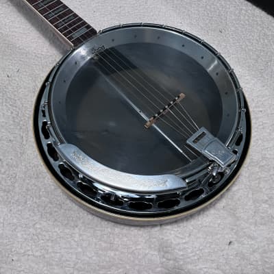Kasuga Deluxe 1970s mastertone style 5 string banjo Japan | Reverb