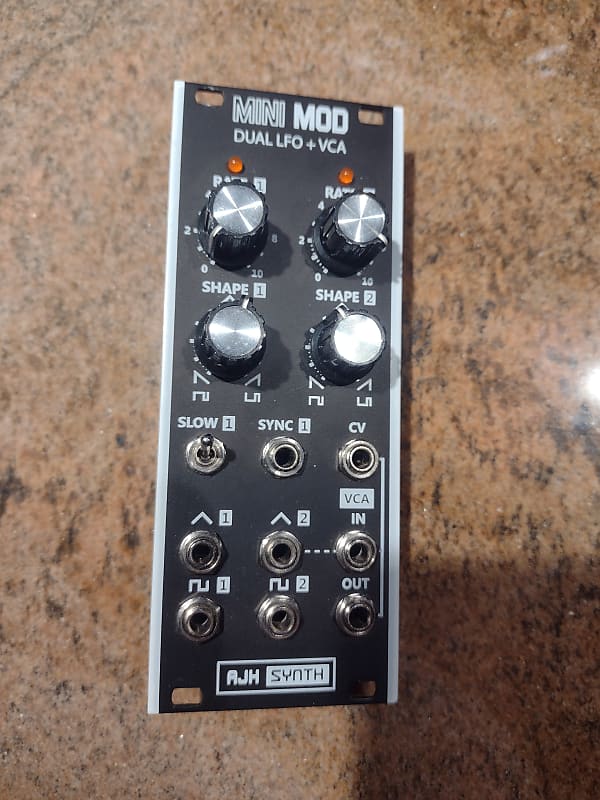 AJH Synth MiniMod Dual LFO + VCA | Reverb AJH Synth MiniMod Dual LFO + VCA | Reverb