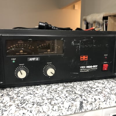 Vintage HH V800 MOS-FET Power Amp | Made famous by EVH, Keef, | Reverb