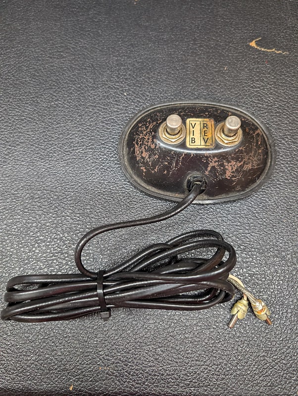 Fender Vintage 2 Button Blackface Footswitch 1960s Reverb | Reverb