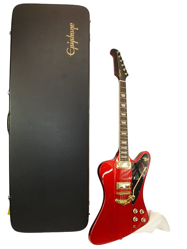 2024 Epiphone Firebird Electric Guitar, Tremolo Ruby Red, | Reverb
