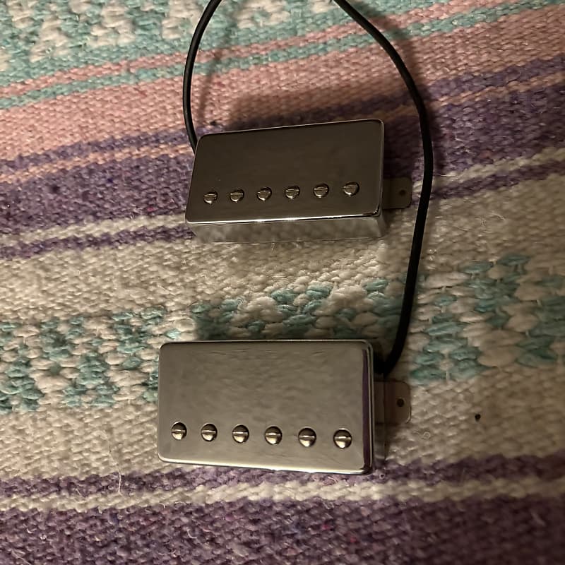 GFS VEH Vintage Extra Hot Humbucker Set- Chrome | Reverb