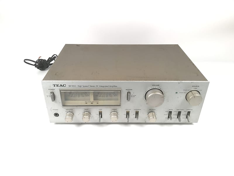 TEAC BX-550 Genuine Vintage Japan Made Stereo Amplifier | Reverb