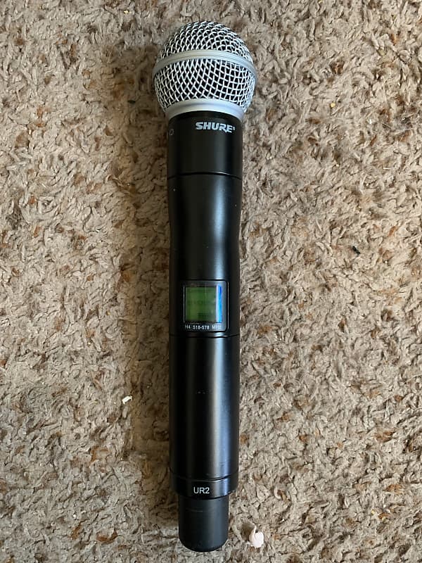 Shure UR2 H4 518-578 Wireless Handheld Microphone Transmitter | Reverb