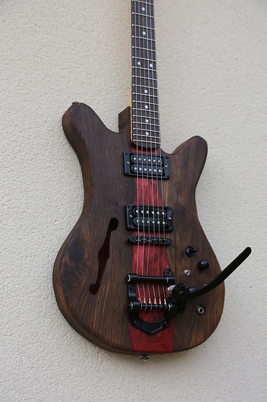 Timo "MIGHTY OAK" - Custom, Handmade Semi-Hollow | Reverb Bulgaria