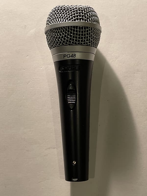 Shure PG48 Handheld Cardioid Dynamic Microphone 1984 - | Reverb UK