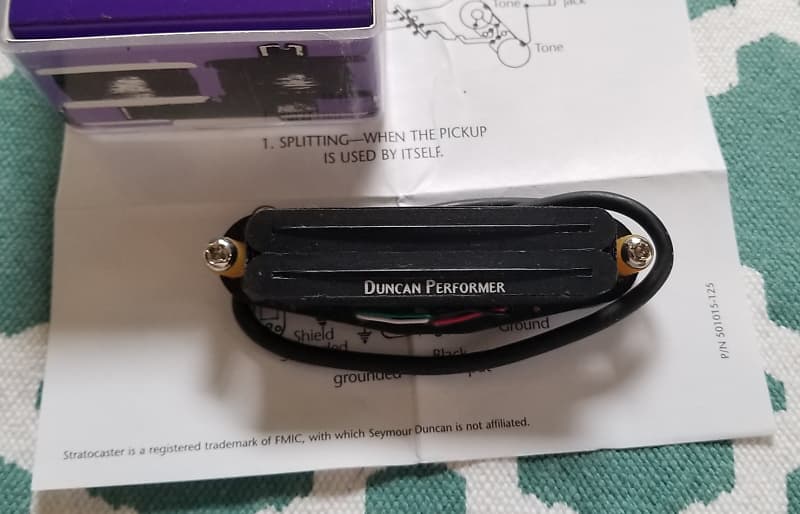Seymour Duncan Performer Scorcher Pickup For Strat HR101B Hot | Reverb