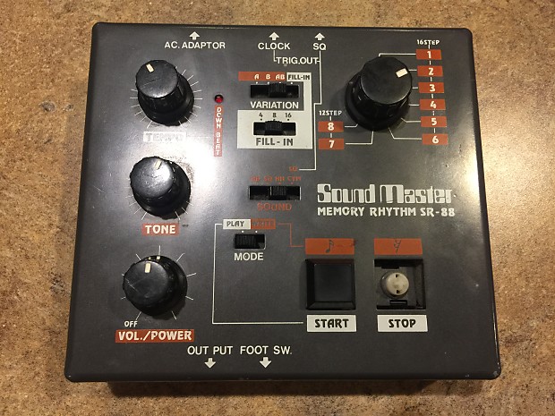 Sound Master Memory Rhythm SR-88 Analog Drum Machine | Reverb