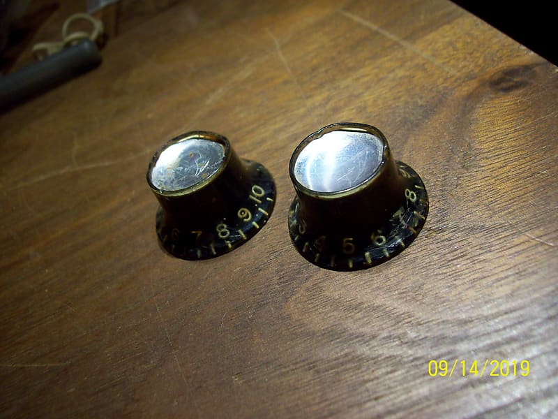 Gibson Knobs 1963 Black | Reverb