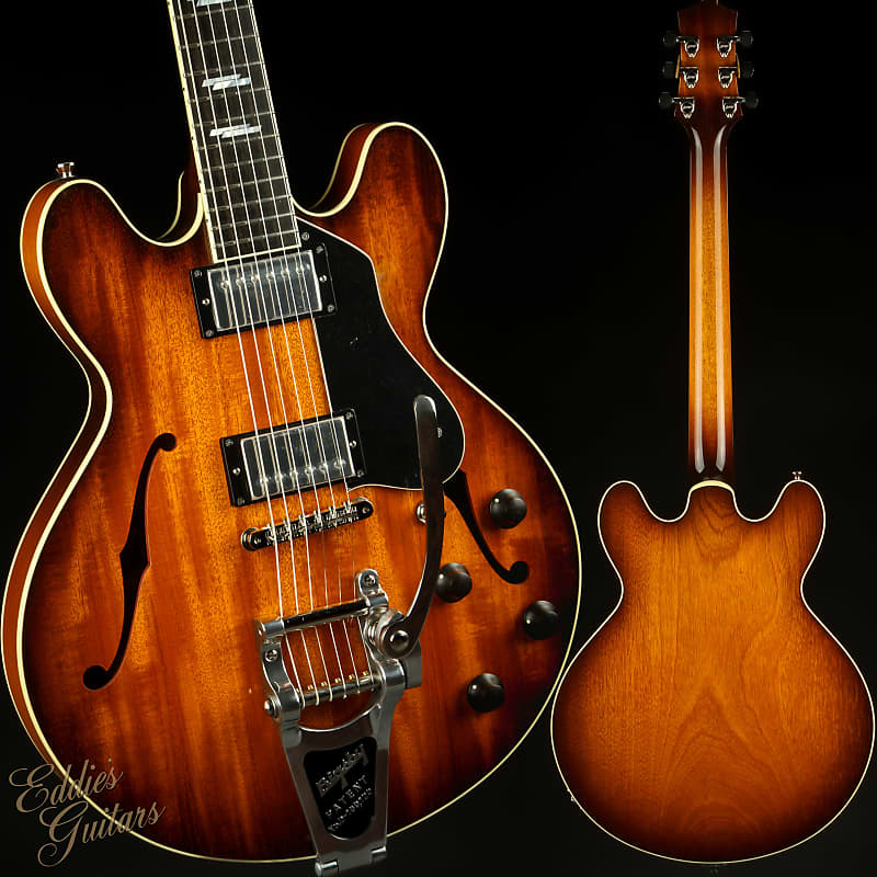 Collings I-35 Deluxe Custom Inlay/Bigsby - Tobacco Sunburst | Reverb