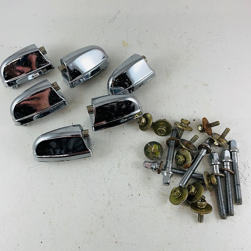 6 x Yamaha DP Tom-Tom Dum Lugs | 38mm Spacing | Drum Kit | Reverb