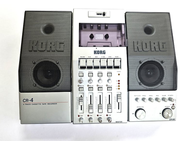Korg CR4 4-track cassette recorder (New Old Stock) | Reverb