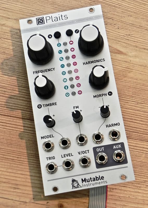 Mutable Instruments Plaits - Brushed Aluminum | Reverb