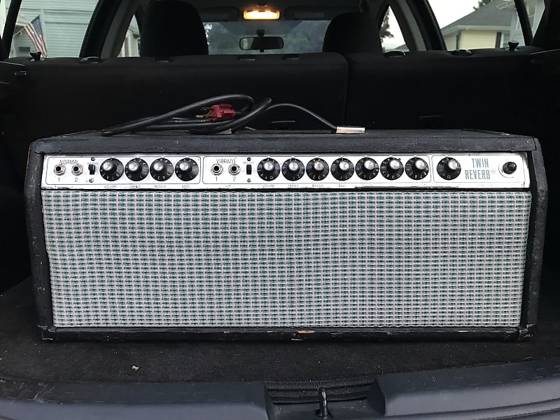 1973 Fender Twin Reverb Head | Reverb