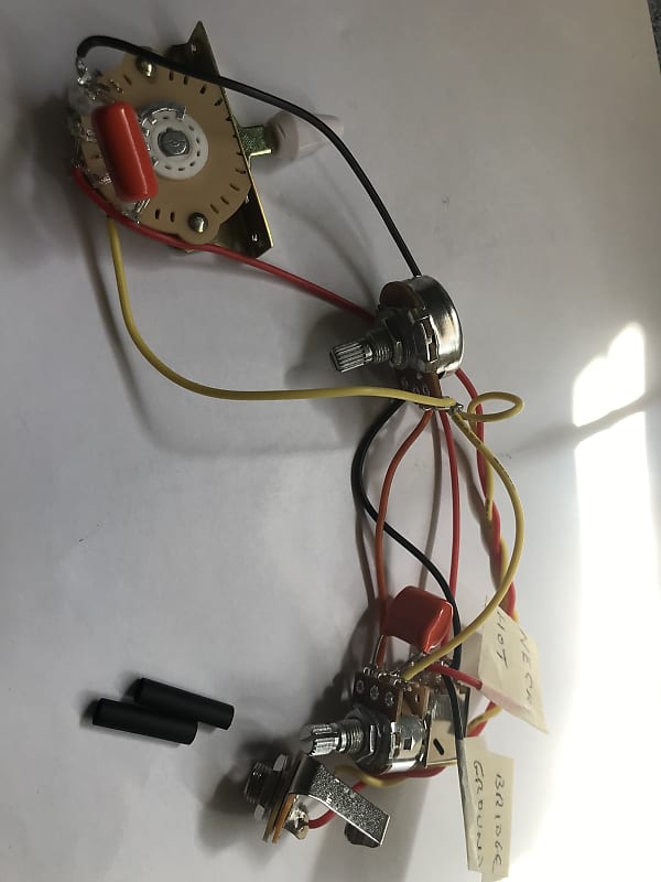 5 way Bill Lawrence Style harness with series/parallel | Reverb