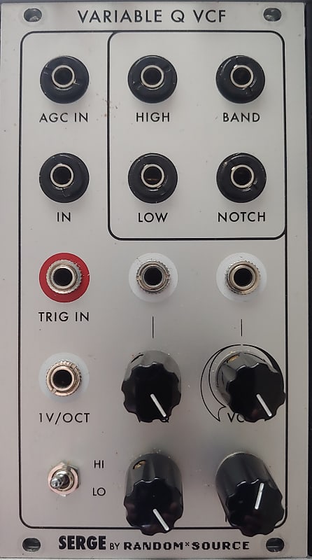 Serge By Random*Source Variable Q Filter VCFQ | Reverb